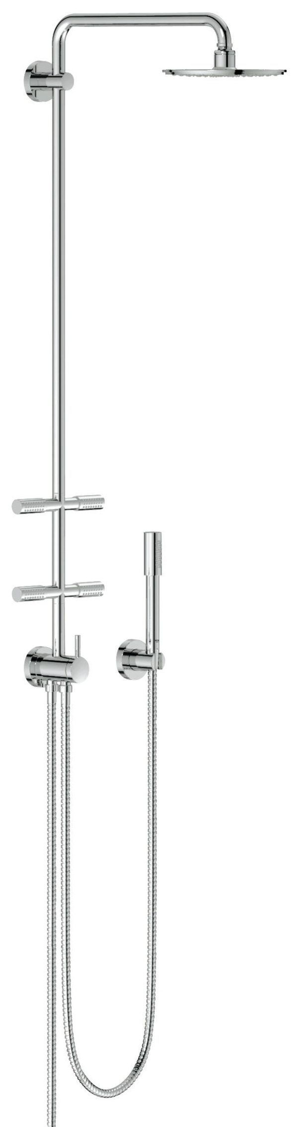 Душевая система GROHE Rainshower System 210 с переключателем потоков ...