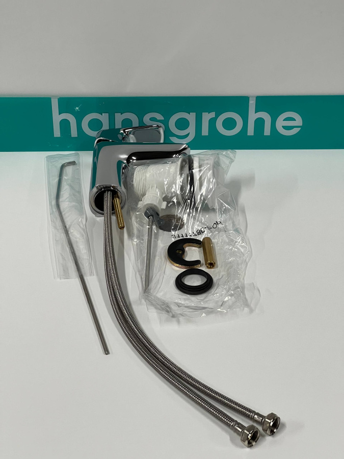 Купить Смеситель для раковины hansgrohe Logis 70 со сливным гарнитуром ...